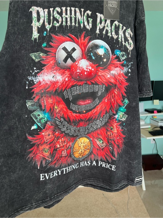 Shirts | Xxl Pushing Packs Elmo | Poshmark